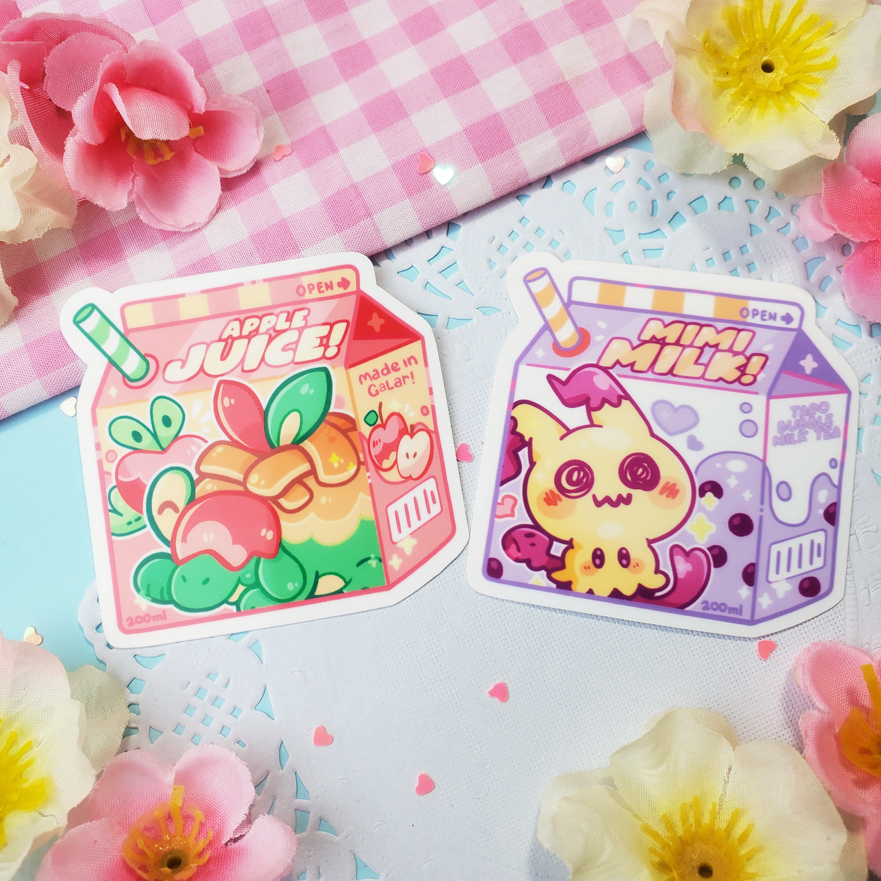 Milk Carton Monsters - Stickers, Die Cut Stickers - Etsy