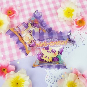 Mimi-chews Mimikyu Candy Shaker Bag Acrylic Charms/keychains - Etsy