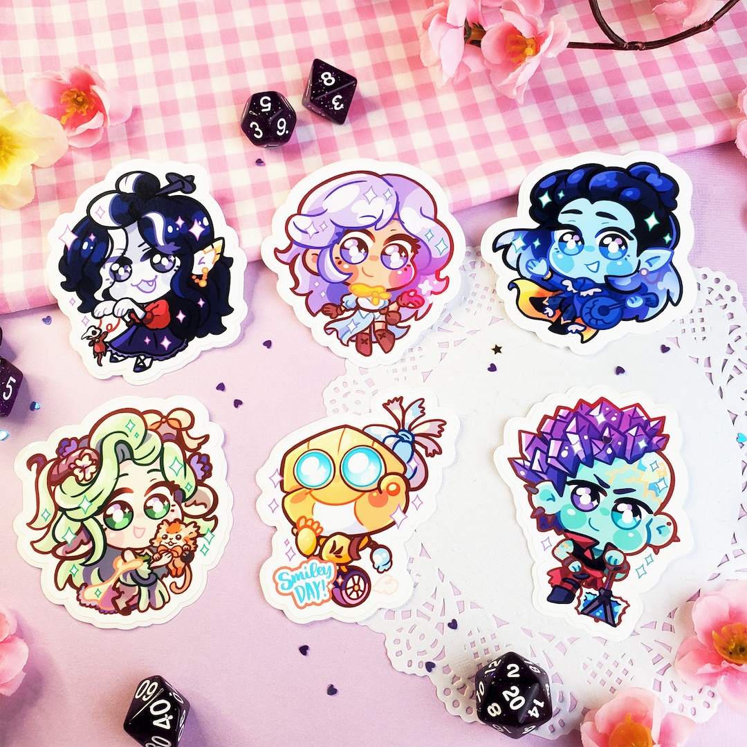 Campaign 3 - Critical Role - Stickers - Etsy