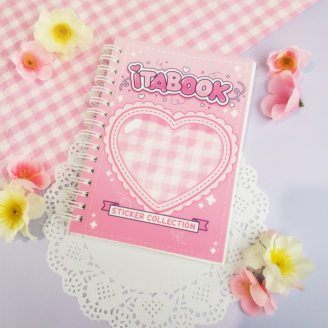 Kawaii Sticker Collecting Book: Reusable Sticker Album (100 Pages) - Etsy