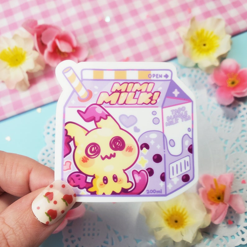 Milk Carton Monsters - Stickers, Die Cut Stickers - Etsy
