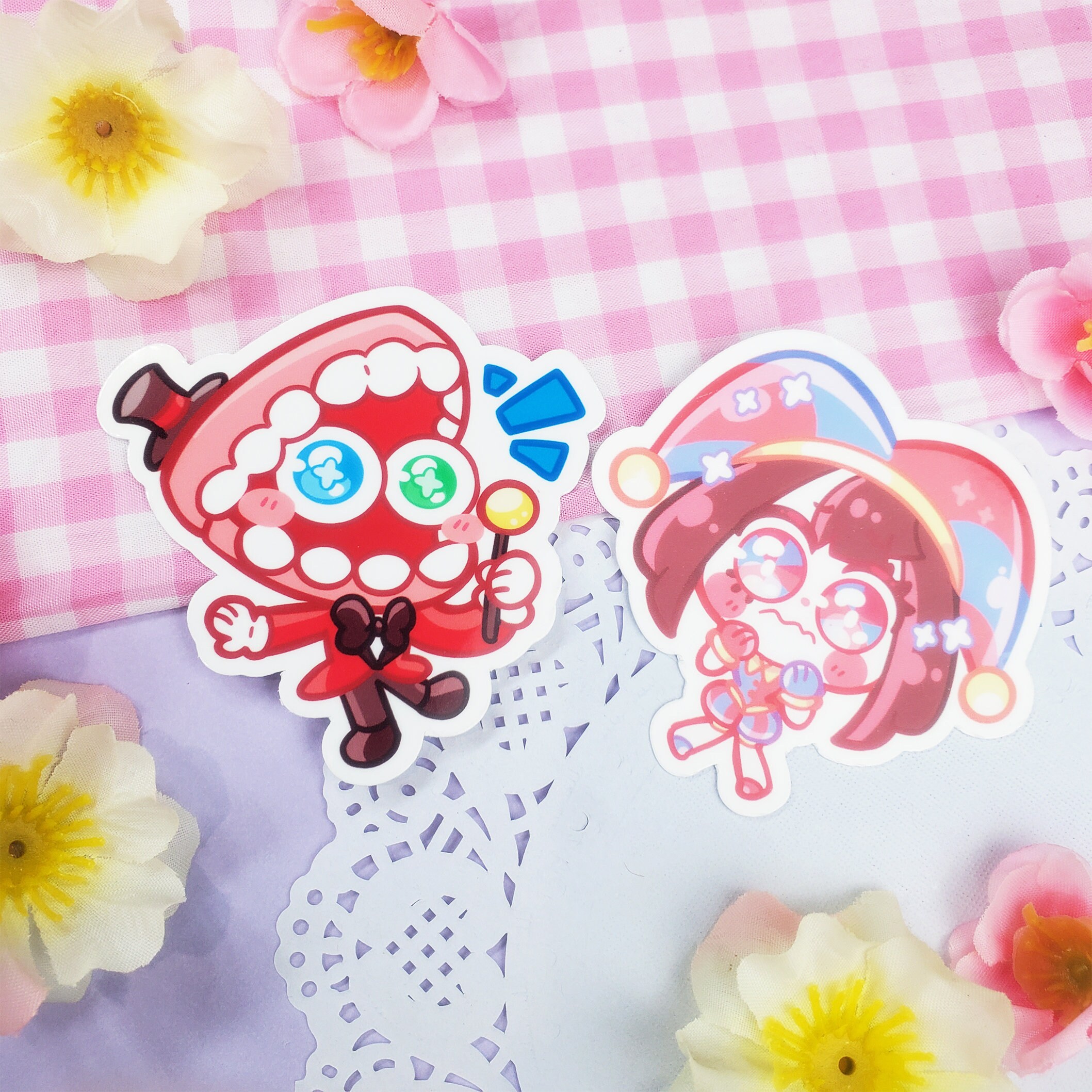 TADC Circus - Chibi - Stickers, Die Cut Stickers - Etsy