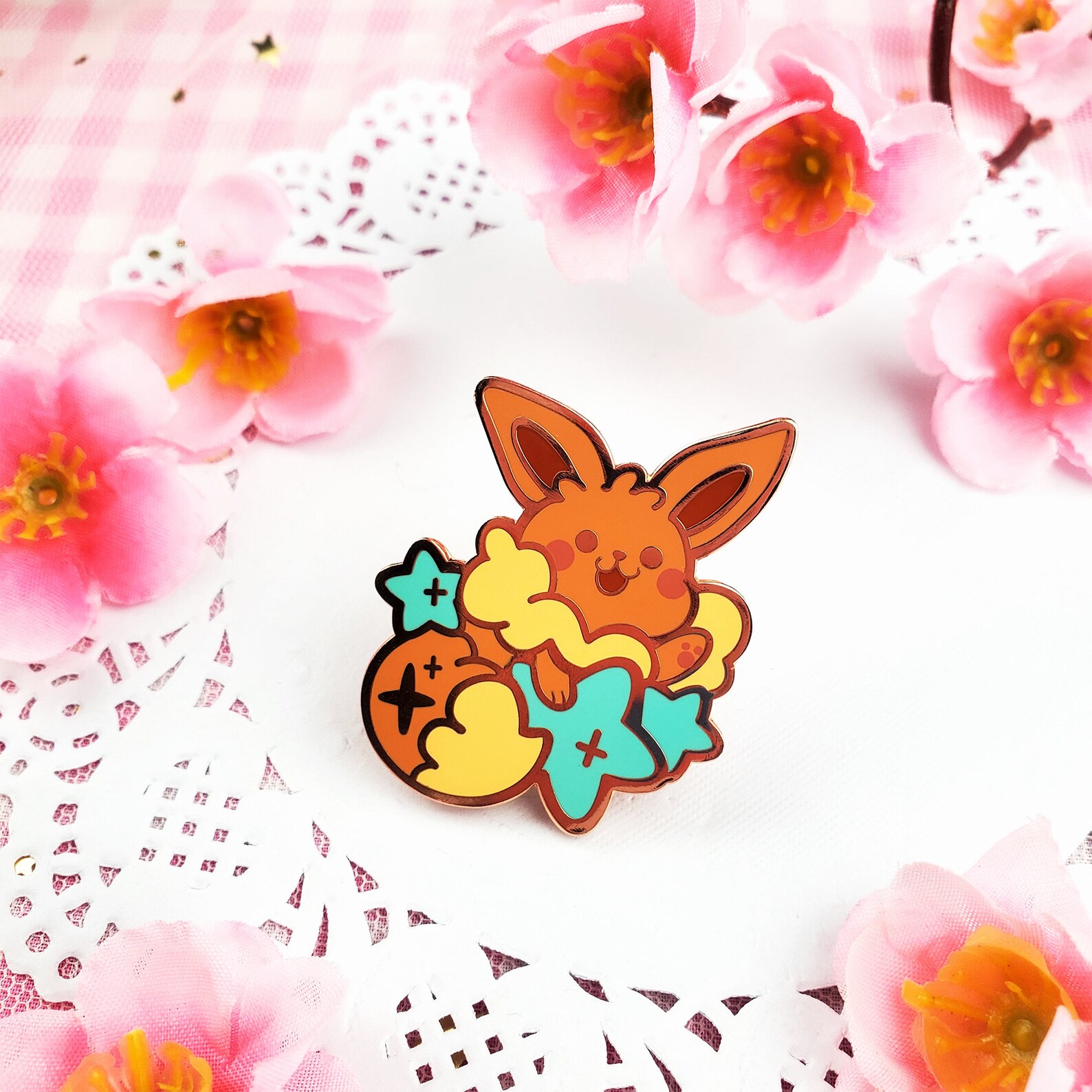 Evolution Gemstone Inspired Hard Enamel Pin - Etsy