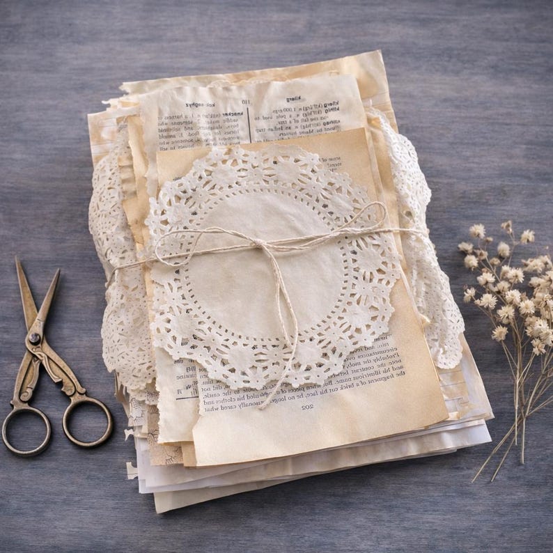 Coffee and Tea Stained Assorted Papers - Bundle of 50 - Etsy