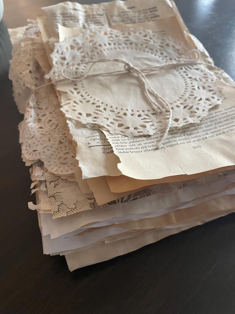 Coffee and Tea Stained Assorted Papers - Bundle of 50 - Etsy
