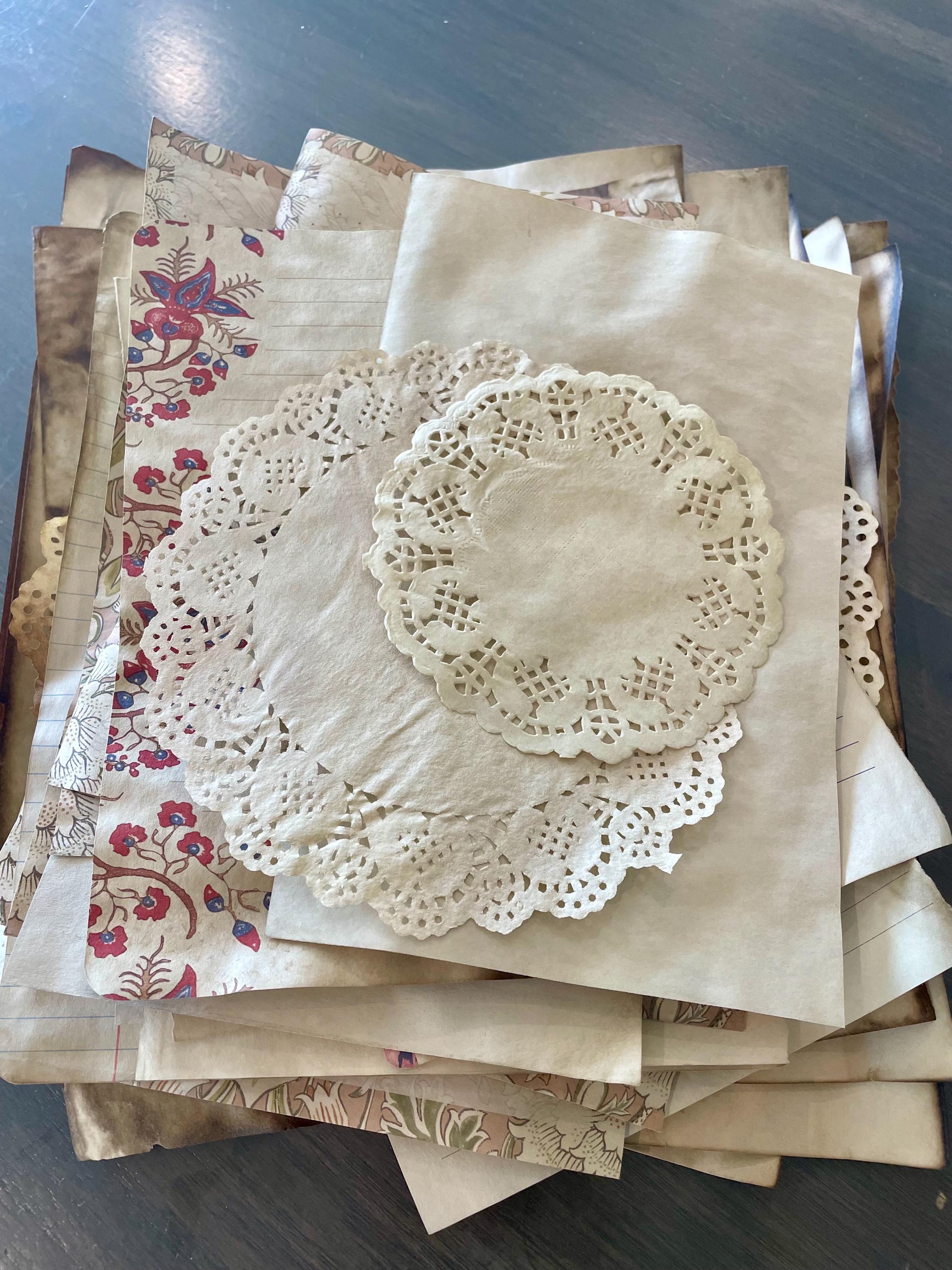 Coffee and Tea Stained Assorted Papers - Bundle of 50 - Etsy