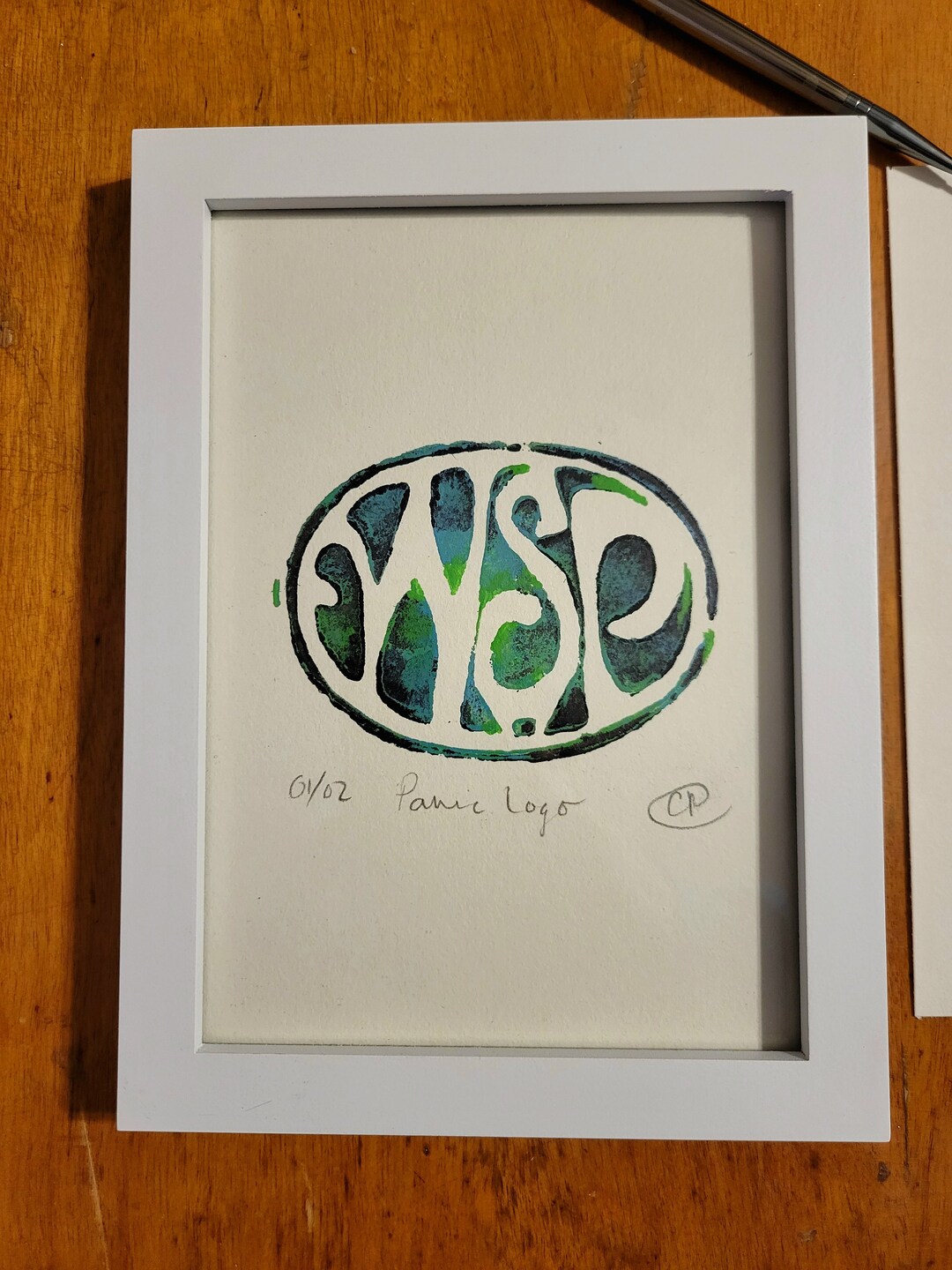 Widespread Panic Logo Lino Print 01 of 02 WSP - Etsy