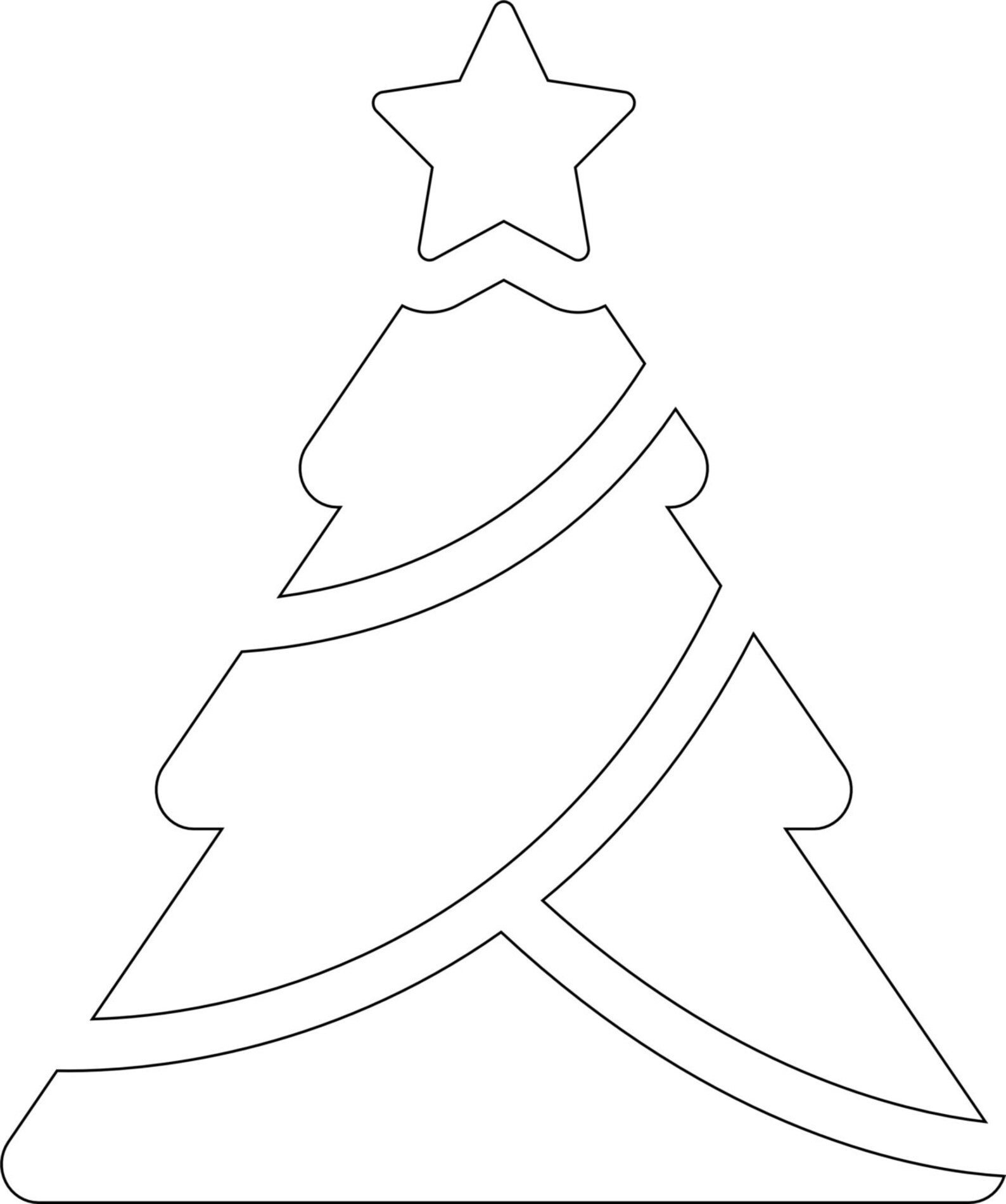 Sapin de noel SVG, fichier vectoriel pour cricut, christmas tree ...