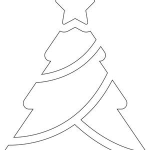 Sapin de noel SVG, fichier vectoriel pour cricut, christmas tree ...