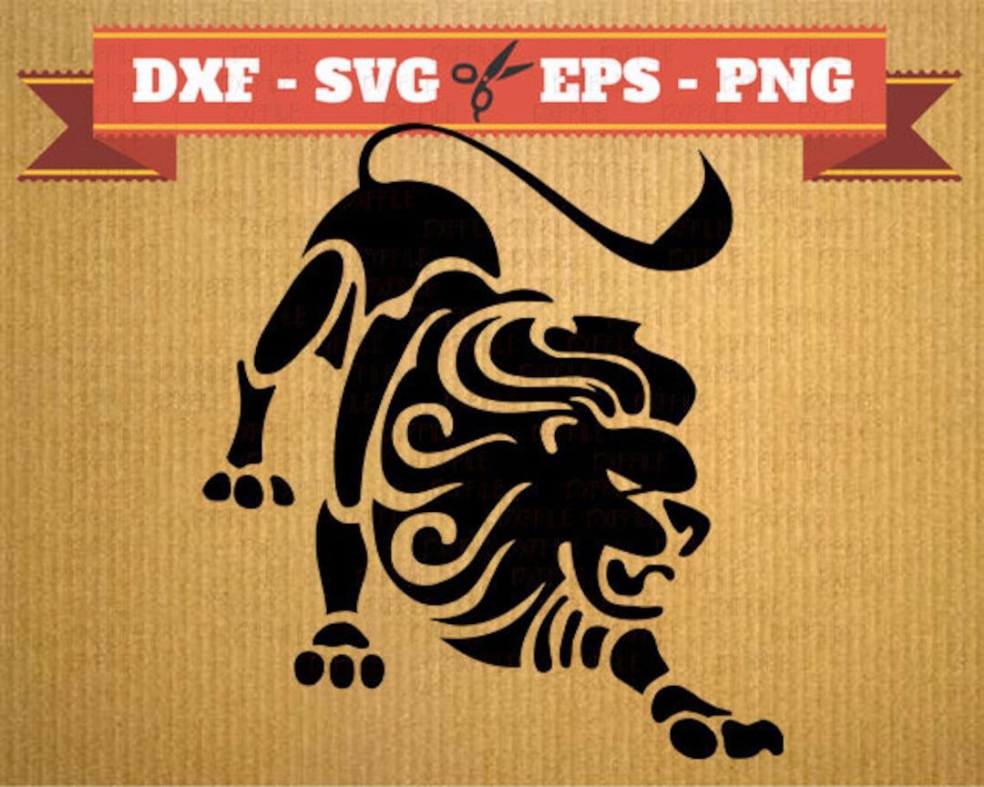 Lion SVG Leo Lion Vector Files for Cricut, Lion Cutting Files, Clipart ...
