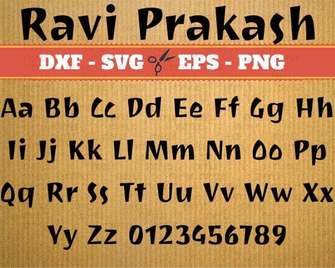 SVG fonts Ravi Prakash Svg Font Svg Dxf Eps Png Digital - Etsy France