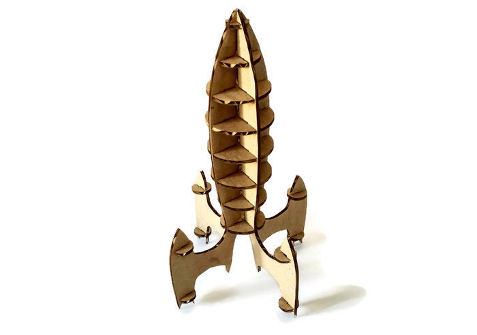 Plan of Cutting Rocket With Scroll Saw, Cutter, Laser Cutting or CNC ...