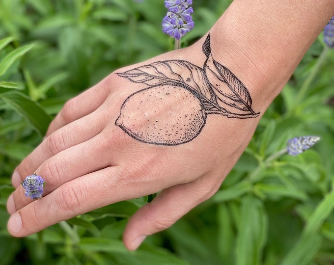 Polyphemus Moth Temporary Tattoo Lifecycle Design Nature - Etsy