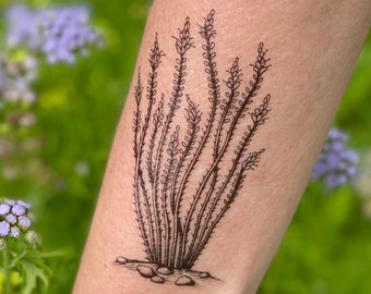 chile national flower tattoo