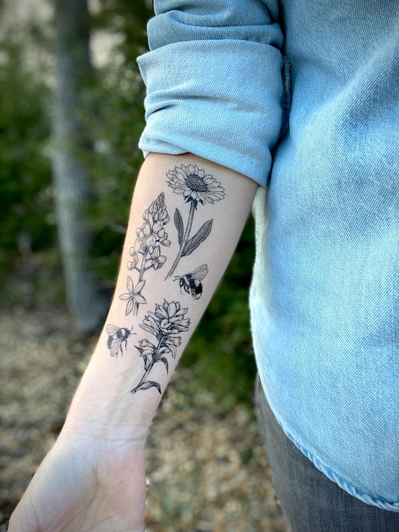 Paintbrush tattoo designs - Dmhtattoos.com