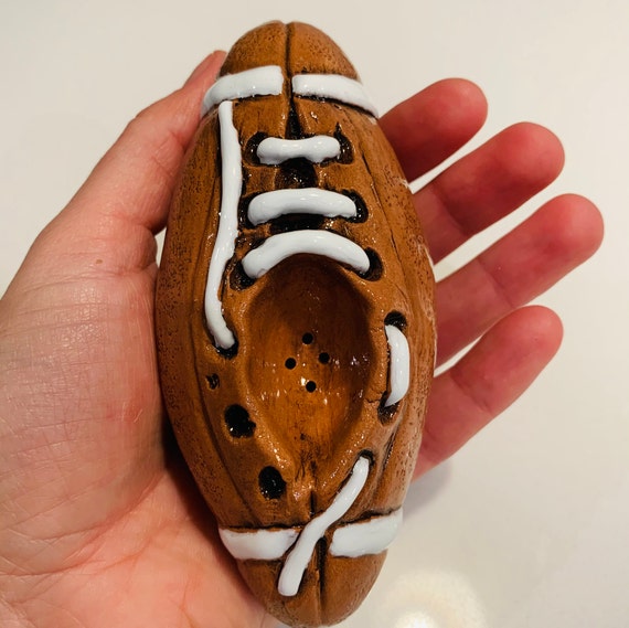 Football Ball Ceramic Smoking Pipe - Etsy