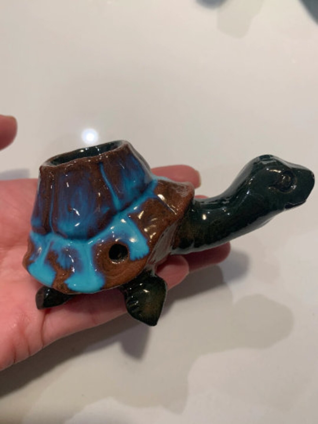 Turtle Ceramic Pipe - Etsy