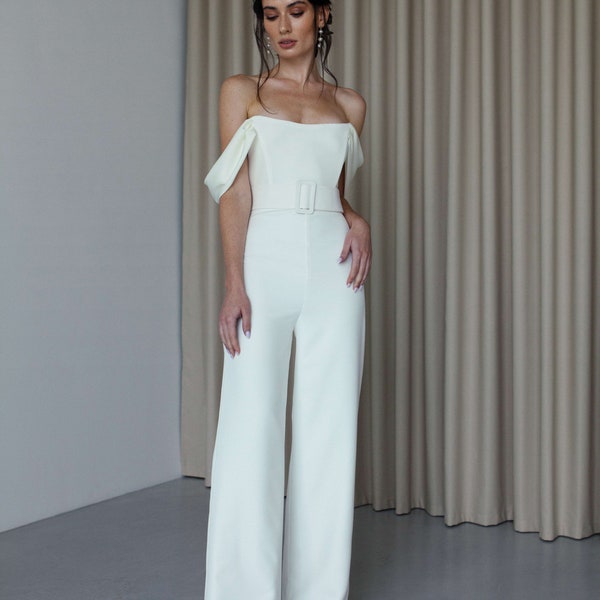 Bridal Jumpsuit - Etsy