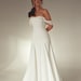 Off-the-shoulder Wedding Dress Minimalist Wedding Dress Modern Wedding ...