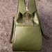 Samsonite Olive Green Leather Carry on Suitcase Bag - Etsy