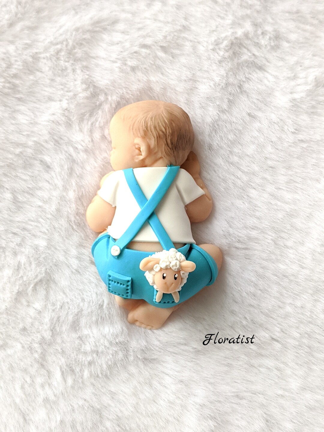 SEVERAL MODELS Miniature Baby Boy With Shorts and His Sheep Comforter ...