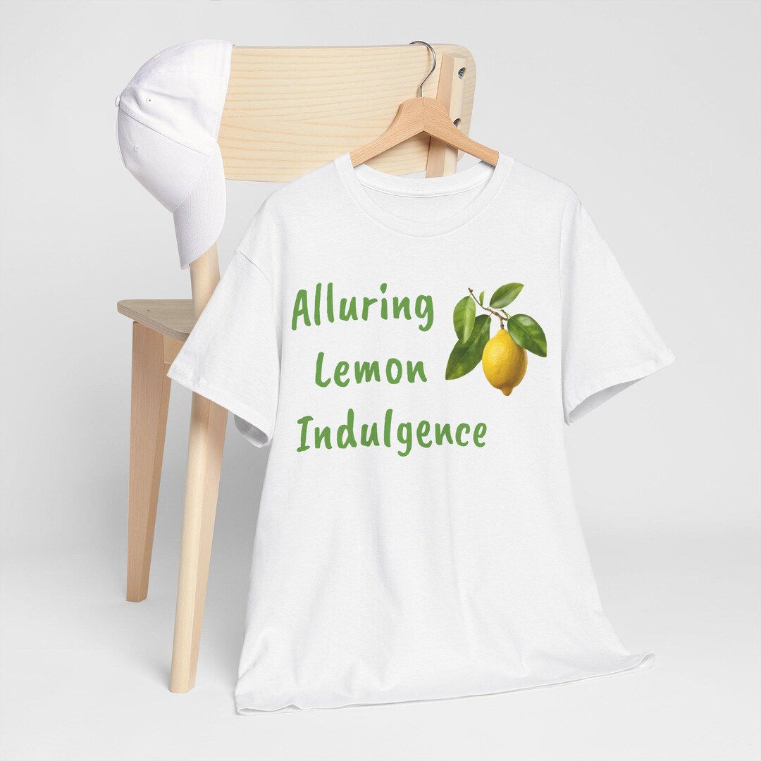 Lemon Tee Shirt, Lemon Shirt, Cute Lemon Shirt, Citrus Fruit T-shirt ...