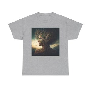 Tree of Life T-shirt, Tree of Life Graphic Tee, Pagan Cotton Tee ...