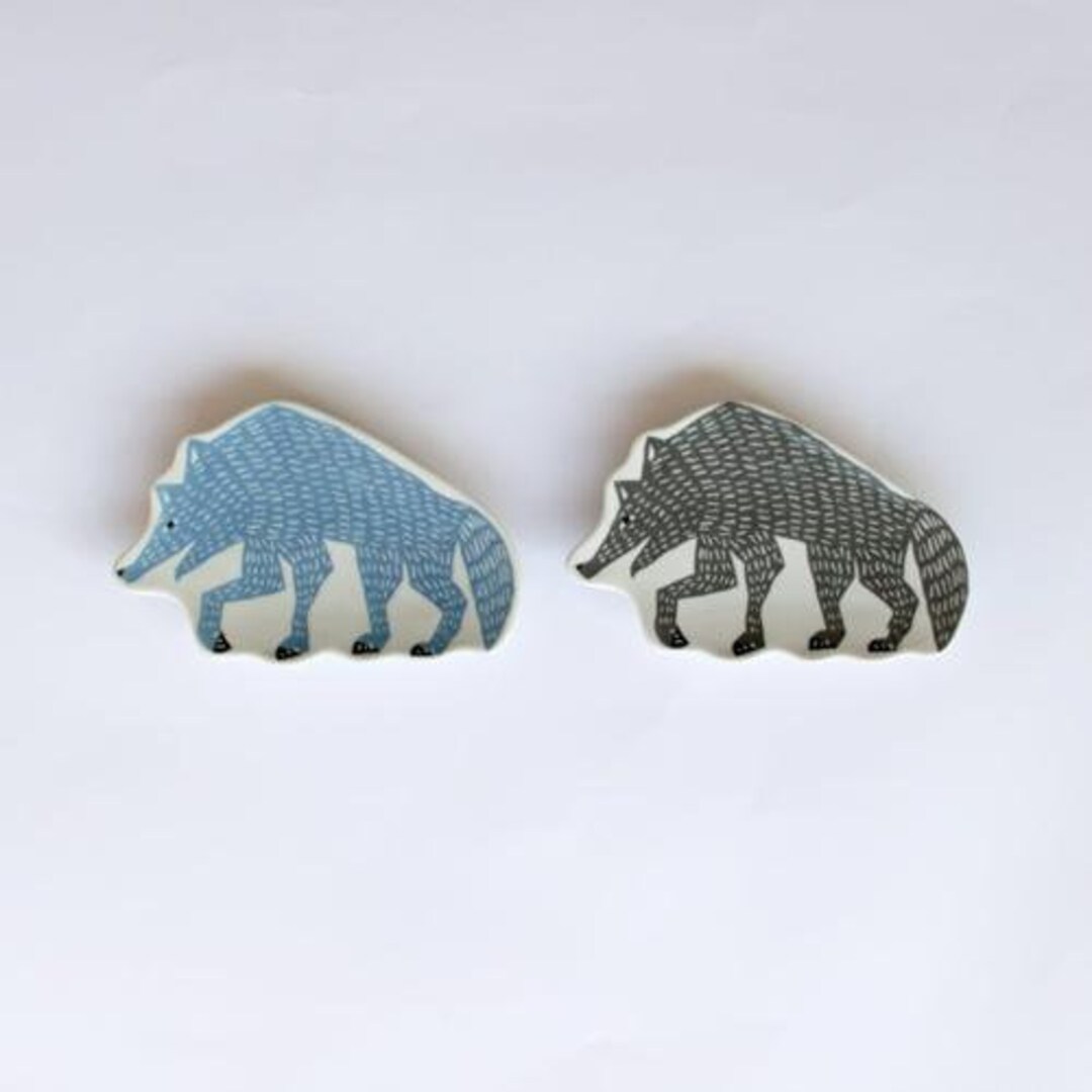 Kata Kata Ceramic Dish - Wolf - Etsy