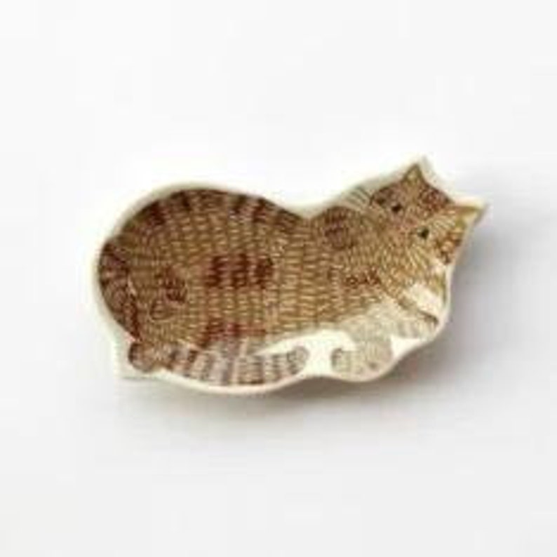 Kata Kata Ceramic Dish Cat | Etsy