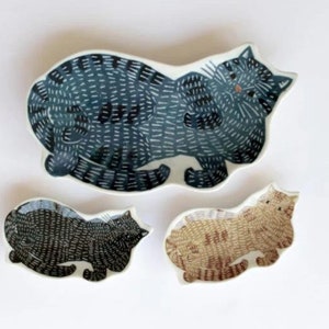 Kata Kata Ceramic Dish - Cat - Etsy