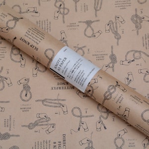 Knoopworks Wrapping Paper Knots Paper - Etsy