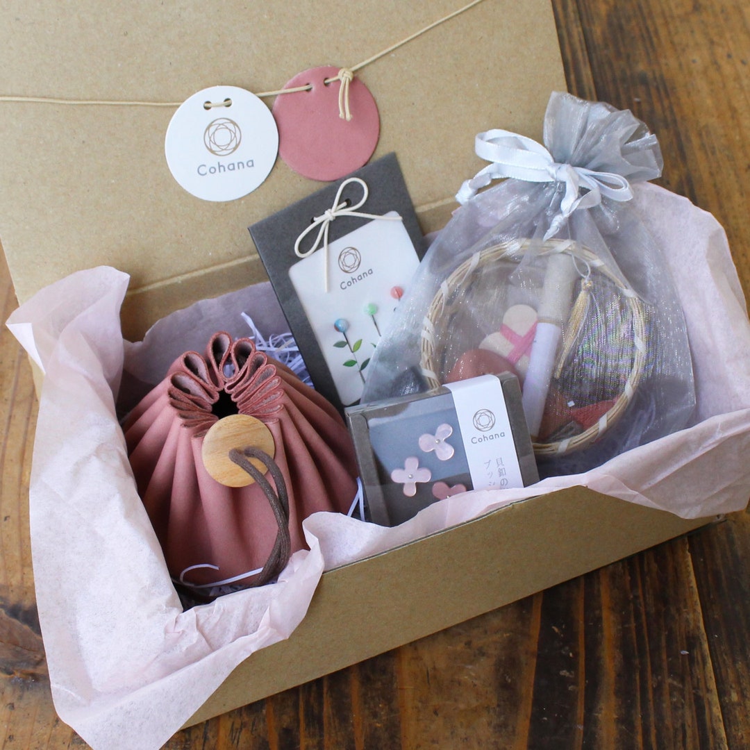 Cohana Small Sewing Set pink With Mizuhiki Threader to Replace Shell ...
