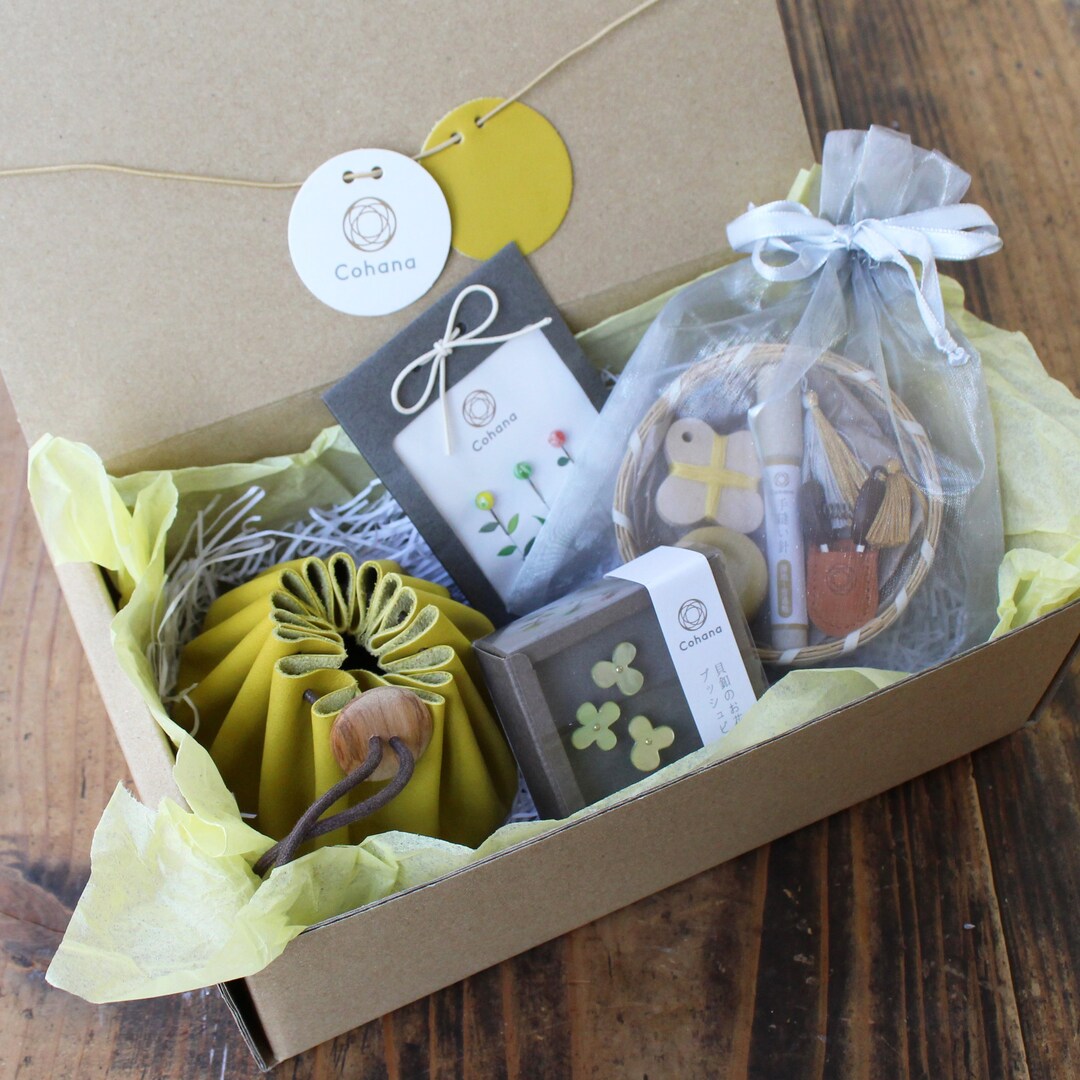 Cohana Small Sewing Set (yellow) - Etsy