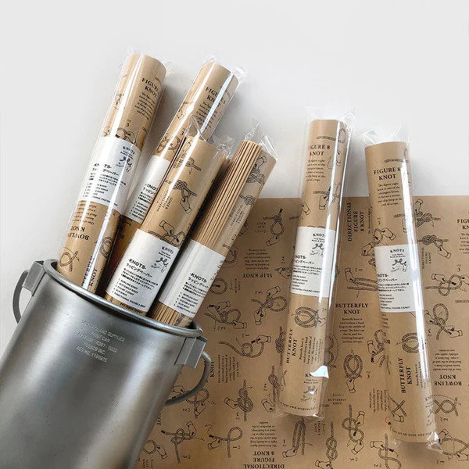 Knoopworks Wrapping Paper Knots Paper - Etsy