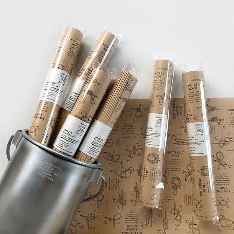 Knoopworks Wrapping Paper Knots Paper - Etsy