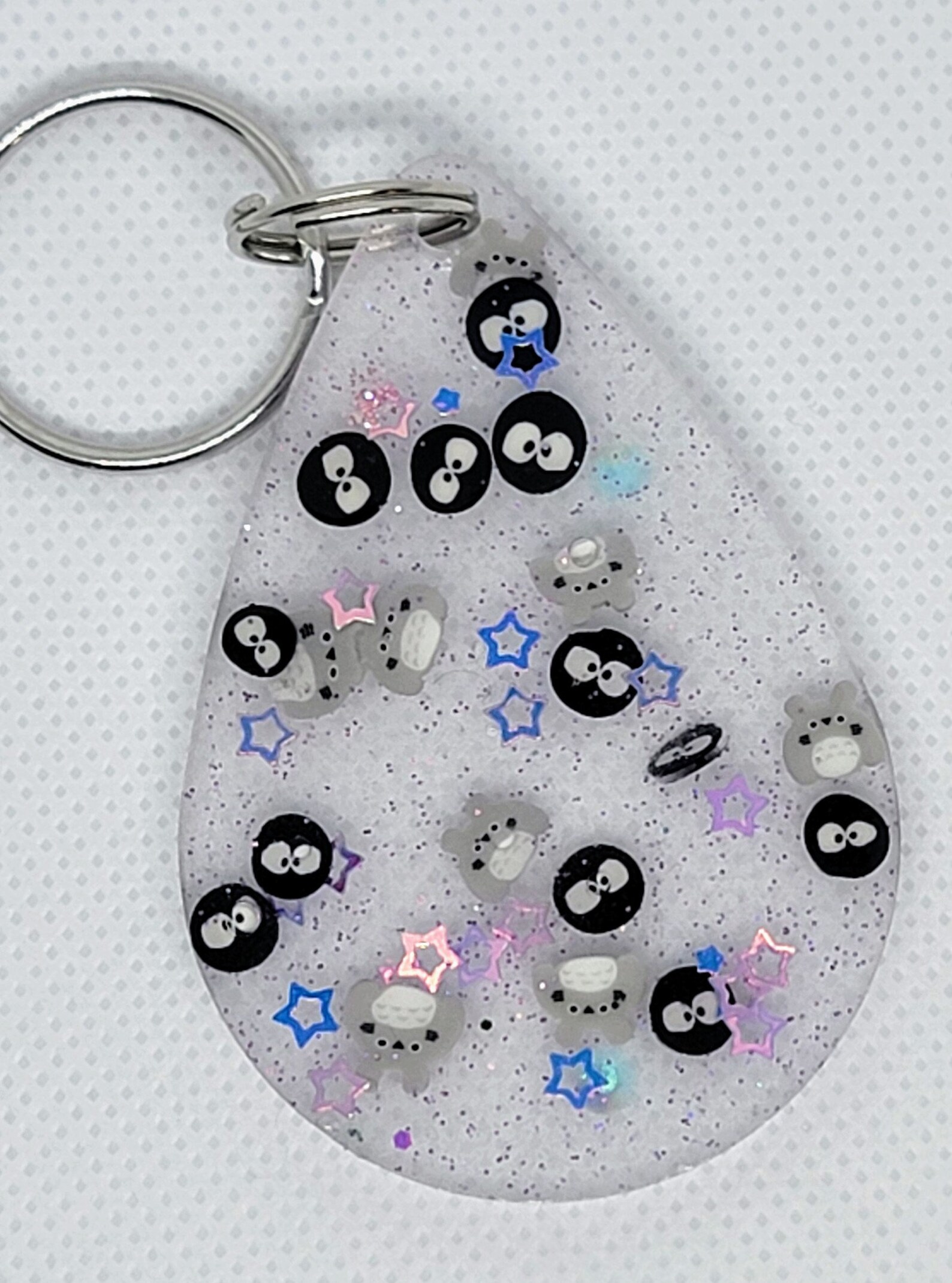 Totoro Inspired Keychain - Etsy
