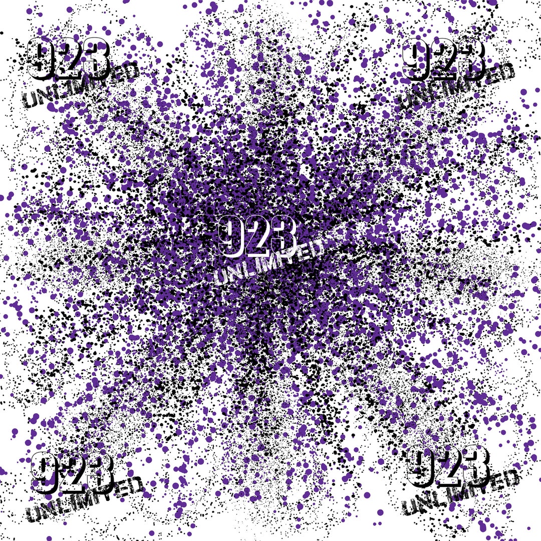 111 - Splatter Purple & Black - Digital Papers, Instant Download ...