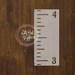 Growth Chart Stencils 1ft.8ft. EASY to LINE UP Re-usable Stencil ...