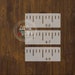 Growth Chart Stencils 1ft.8ft. EASY to LINE UP Re-usable Stencil ...