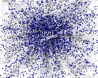 Background Paint Splatter Blue Black Splash Frame Splatter - Etsy