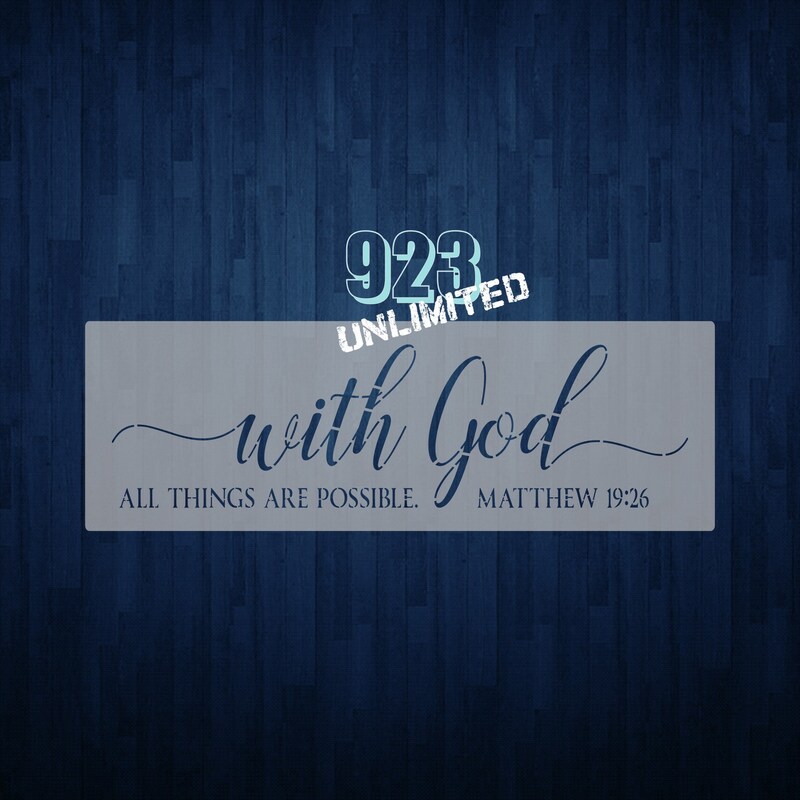 Scripture Stencils - Etsy