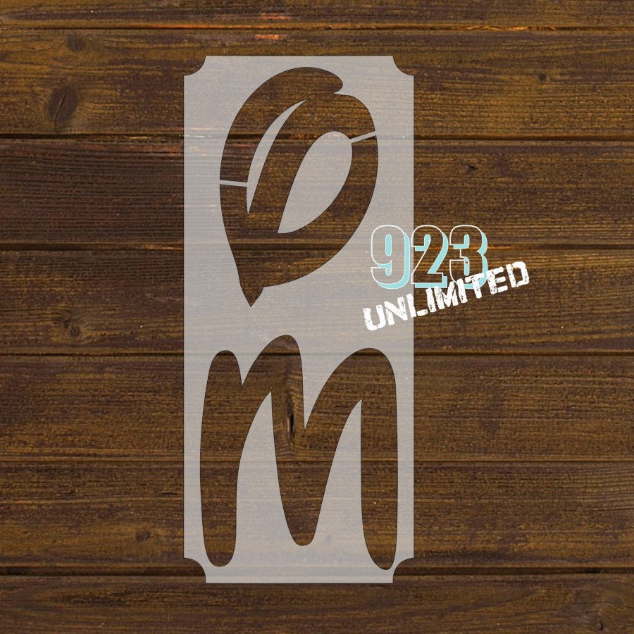 WELCOME Vertical-fun Time Font Stencils EASY to Line up | Etsy