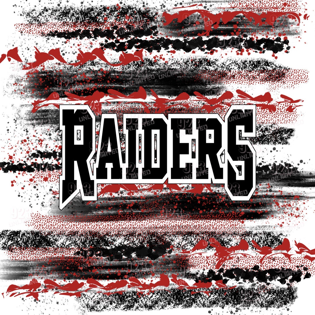 258 - Raiders-true Red & Black - Digital Papers, Instant Download ...