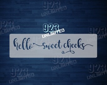 Hello Sweet Cheeks - Etsy