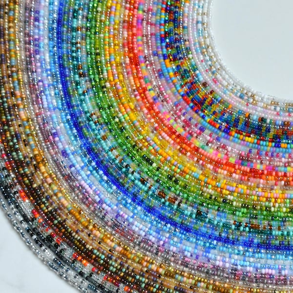 Boho Beaded Necklace - Etsy