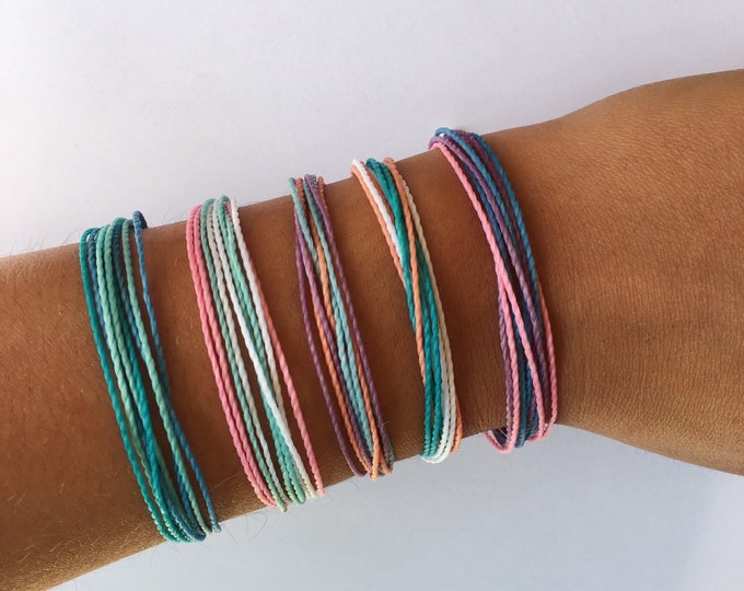 Custom Anklet free Strand Bracelet With Every Order - Etsy