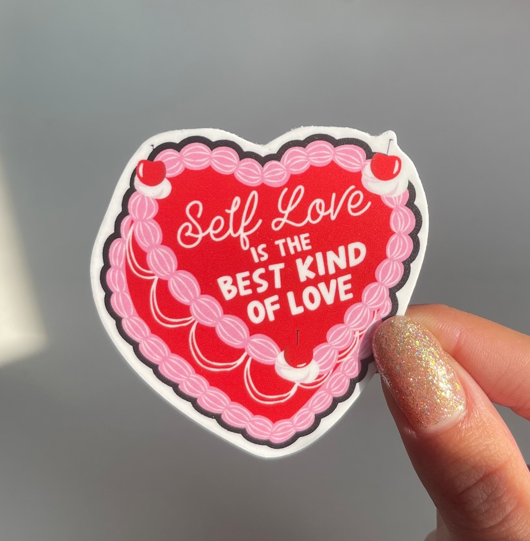 Self Love is the Best Kind of Love Sticker | Durable Vinyl Heavy Duty ...