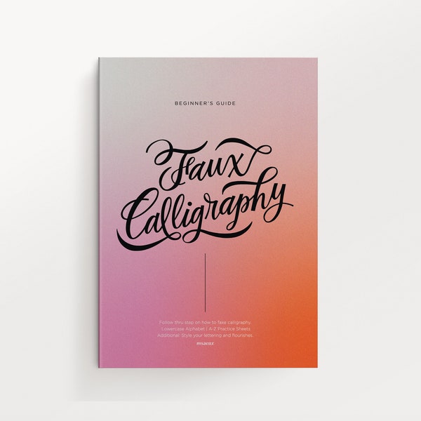 Faux Calligraphy - Etsy