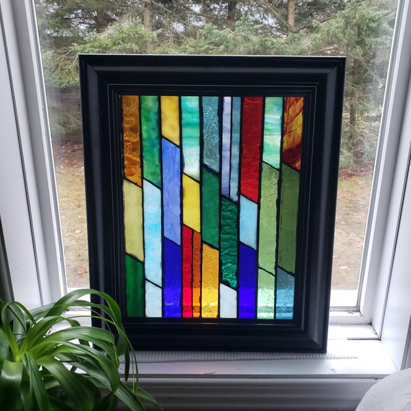 Glass on Glass Mosaic Window - Etsy