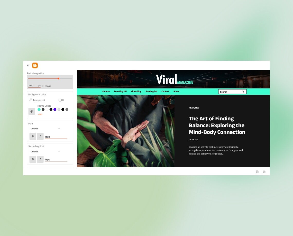 Viral Magazine Blogger Theme: Responsive News Template (digital ...